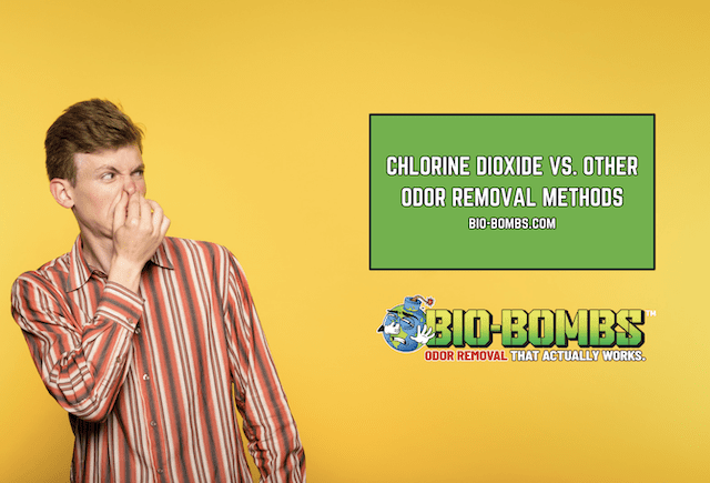 Chlorine Dioxide vs. Other Odor Removal Methods – Bio-Bombs