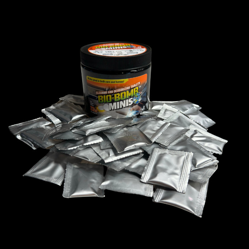 Bio-Bomb Minis: Dissolvable Cleaning & Deodorizing Tablets – Bio-Bombs