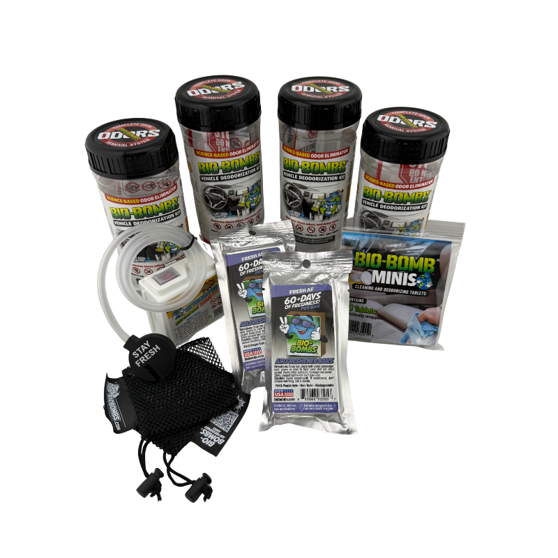 Auto Detailing Odor Removal Products | Shop Vehicle Deodorizers – Bio-Bombs
