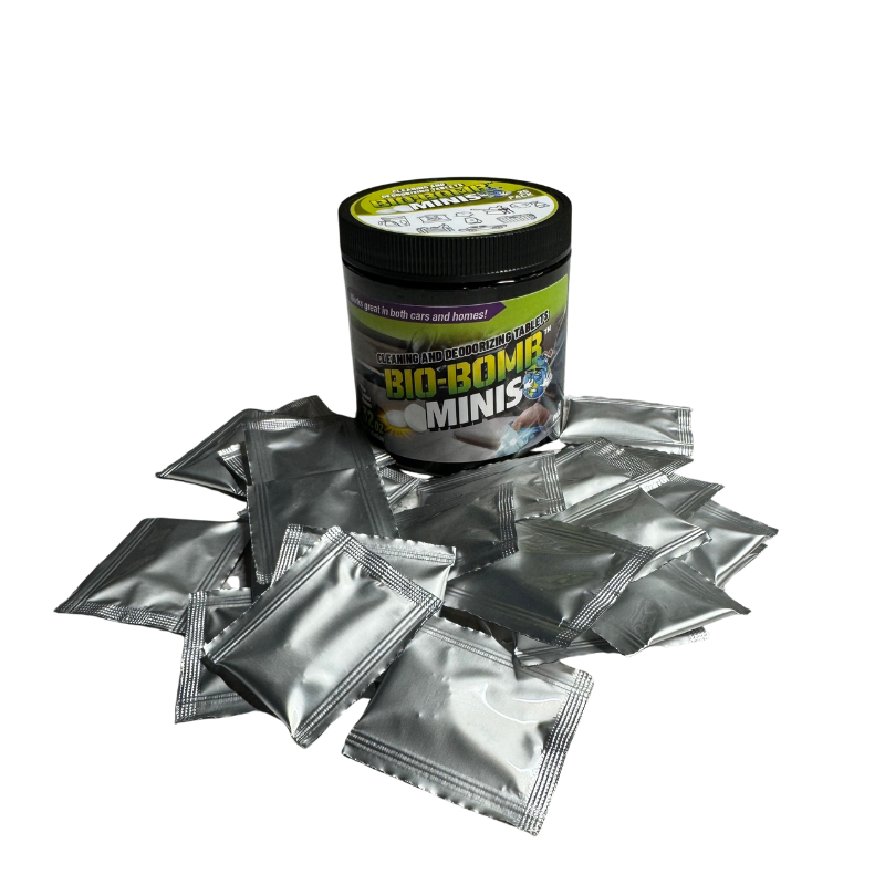Bio-Bomb Minis: Dissolvable Cleaning & Deodorizing Tablets – Bio-Bombs