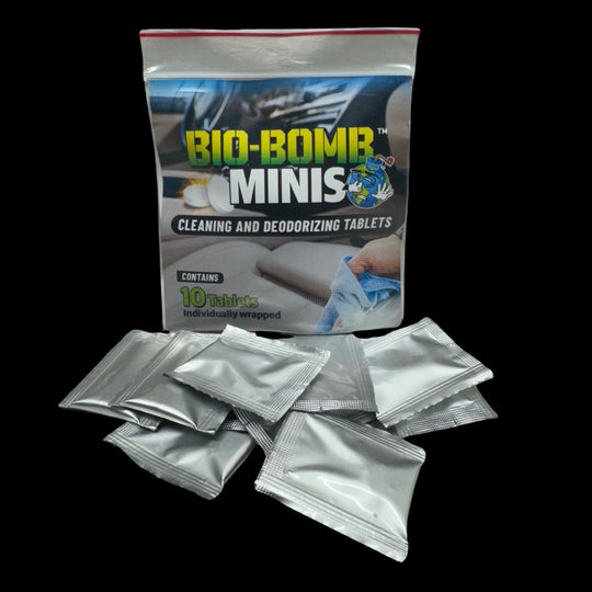 Bio-Bomb Minis: Dissolvable Cleaning & Deodorizing Tablets – Bio-Bombs